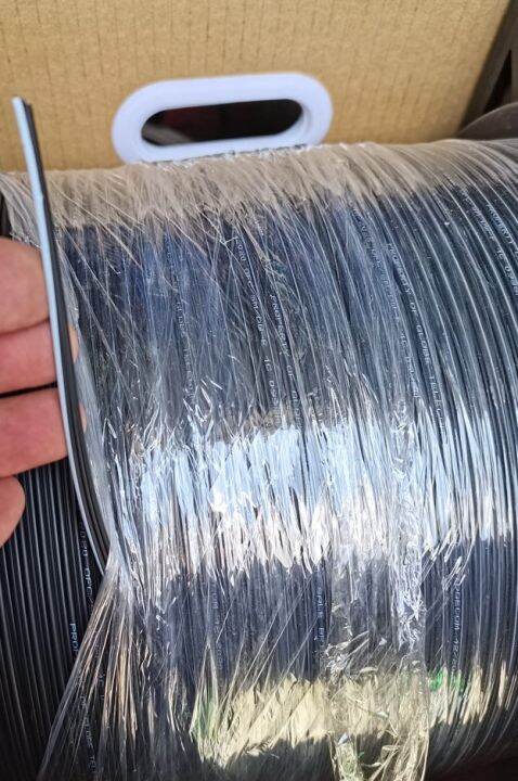 fiber optic cable/white stripe Single core FOC FIBER OPTIC CABLE 1CORE ...