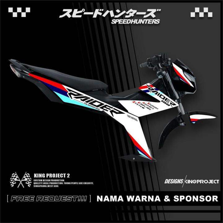 Striping Sticker Raider 150 Fi Philippines Concept | Lazada Indonesia