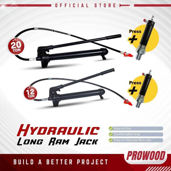 Hydraulic Press Ram Jack Machine 12TON 20TON Car Bearing Workshop ...