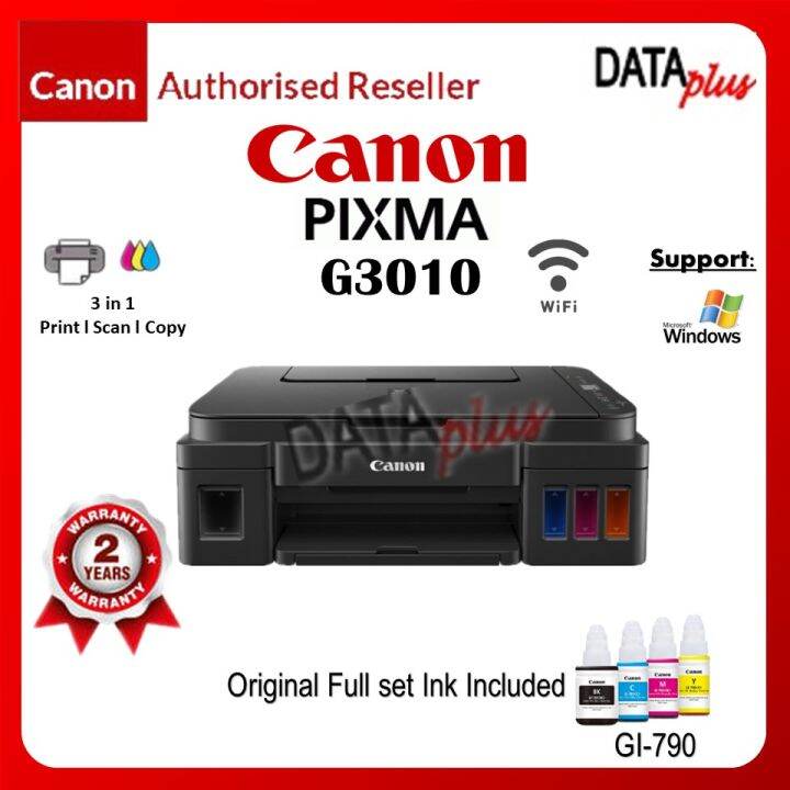 Canon PIXMA G3010 G3020 G3000 Wifi Printer | Lazada