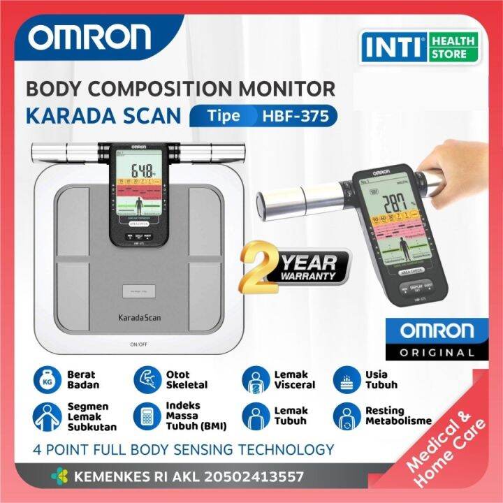 OMRON HBF 375 Karada Scan / Timbangan Karada Scan | Lazada Indonesia