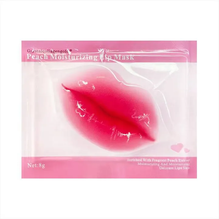 KiraKira | Peach Lip Mask Crystal Collagen Moisturizing & Nourishing ...