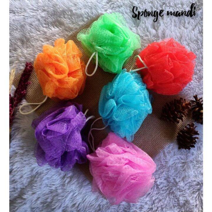 Sponge Mandi Ramah Lingkungan untuk Pembersihan Terbaik Dengan Warna ...