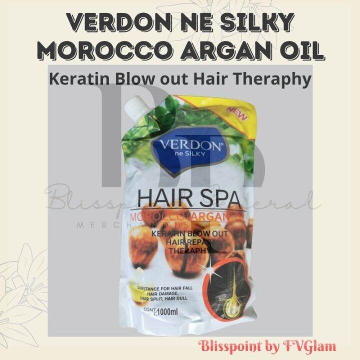 VERDON HAIR SPA TREATMENT MOROCCO ARGAN OIL 100% NATURAL BRAZILIAN ...