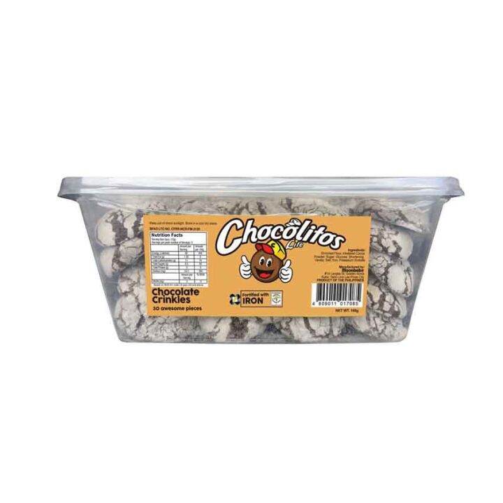 Chocolate Crinkles Chocolitos 330 grams Sweets Snacks | Lazada PH