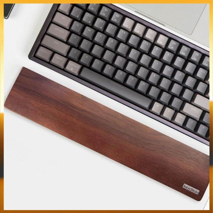 ♠ Keychron Walnut Wood Palm Wrist Rest PR1 PR2 PR3 for K2 K4 K6 K8 ...