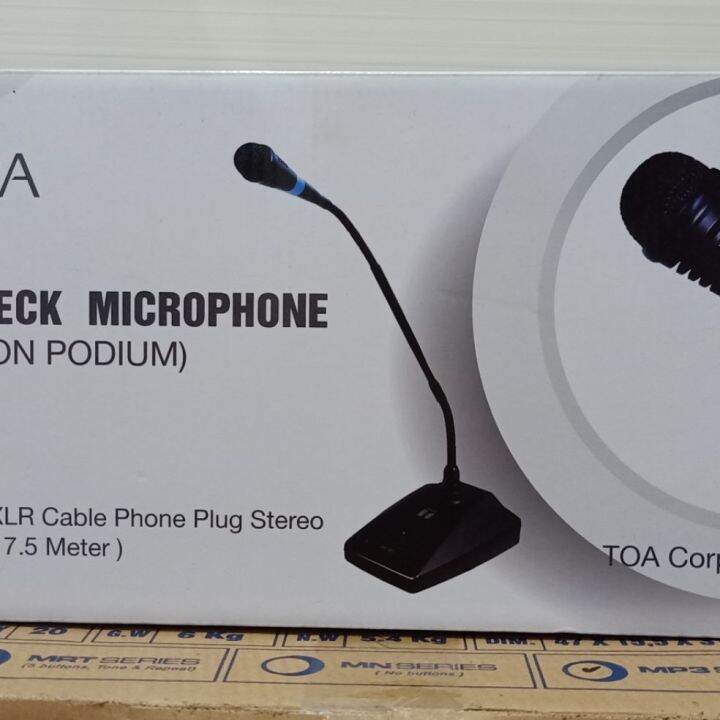 Mic meja podium TOA ZM 380 Original TOA | Lazada Indonesia