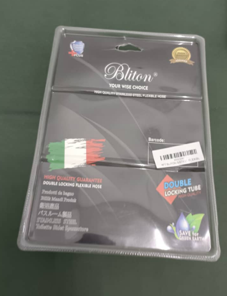 READY STOCK BLITON DOUBLE LOCKING FLEXIBLE HOSE【1014#6FT】 | Lazada