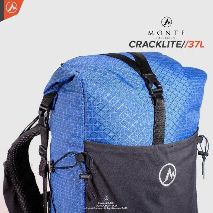 Monte Cracklite 37L Mountain Bag - Ultralight Backpack | Lazada.co.th