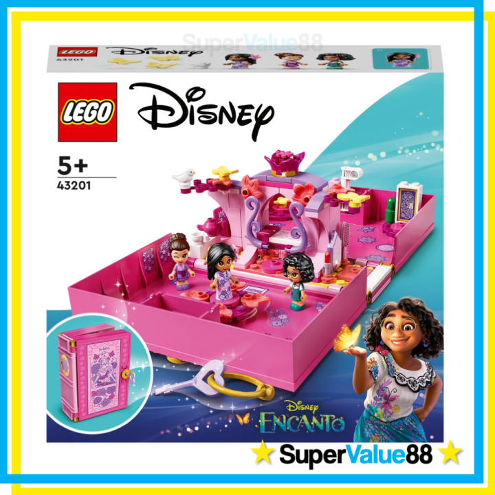 Original LEGO Disney Encanto Isabela’s Magical Door Storybook Playset ...