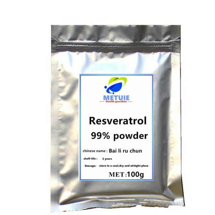 99% Resveratrol Powder Polygonum cuspidatum extract Skin Whitening Anti ...