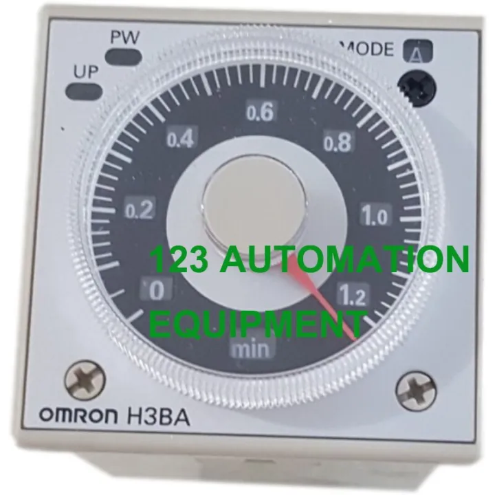 Authentic New OMRON H3BA-N8H Time Relay Timer 24VDC 220VAC 110VAC ...