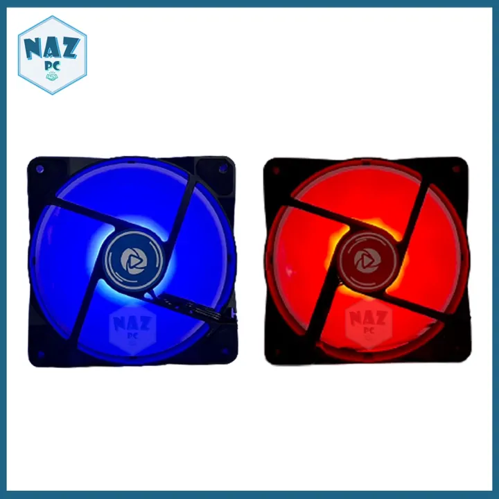 COMPUTER CASE FAN 120MM RED LED AND BLUE LED COMPUTER CPU FAN BL12FAN ...