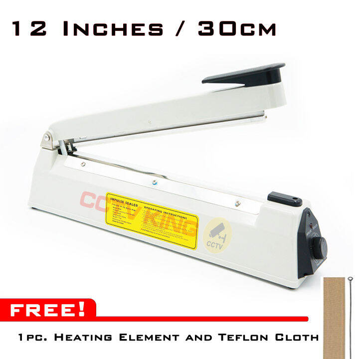 Impulse Sealer Plastic Sealing Device 300mm 30cm 12inches, Sealer for ...