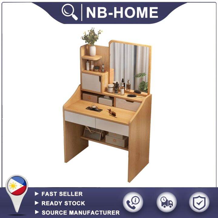 hot sale 7 Makeup table dressing table bedroom modern minimalist small ...