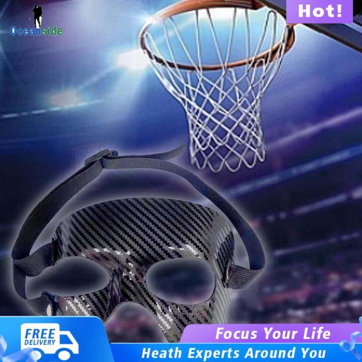Oceanside Nose Guard Shield Basketball Mask with Padding Durable Sport ...