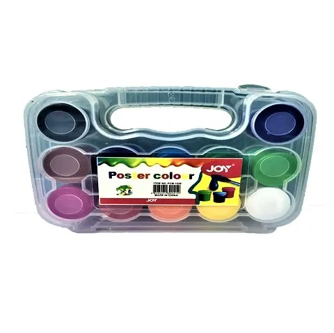 Joy Poster Colour 12 Colors 20 ml. w Case | Lazada PH