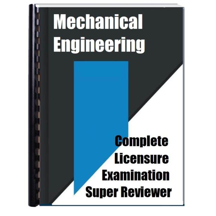 Mechanical Engineering Board Exam Complete Super Reviewer | Lazada PH