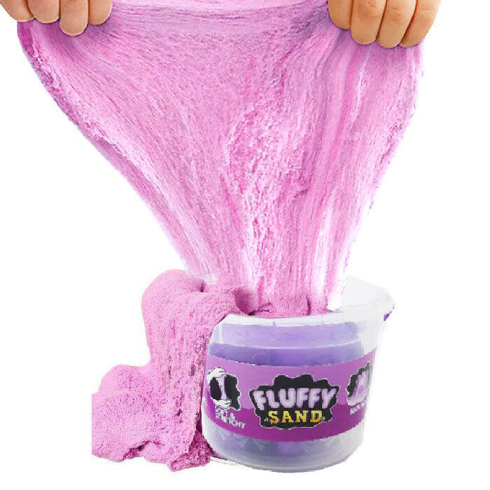 PS184-A Fluffy Sand ทรายสายไหม ทรายยืดได้ ทรายวิทยาศาตร์ ทรายนิ่ม ...