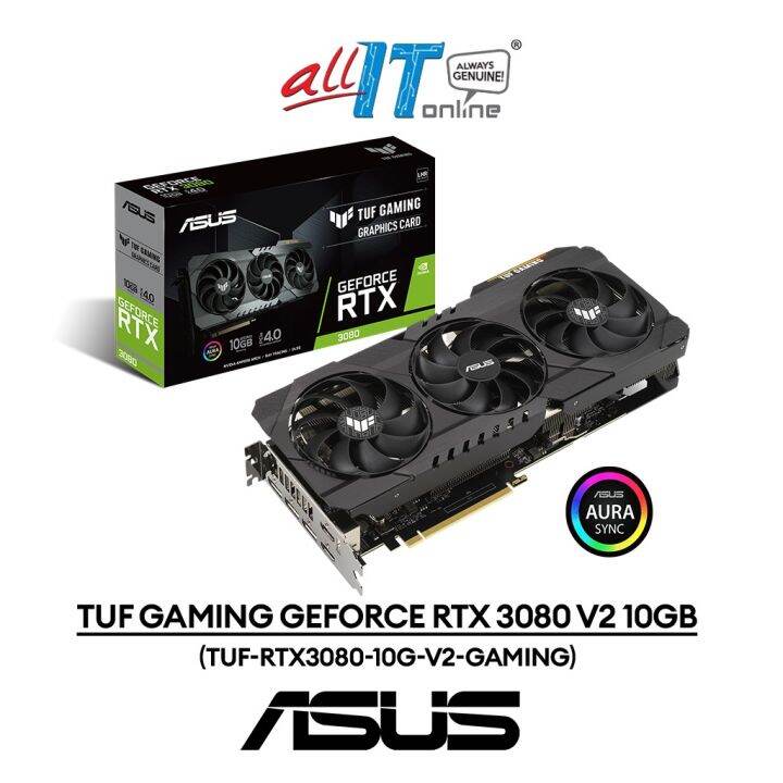 Asus Tuf Gaming Geforce Rtx™ 3080 V2 10gb Gddr6x Lhr 320bit Graphic