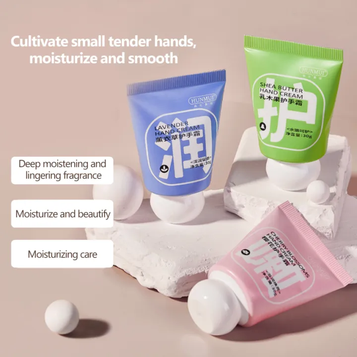 【new】shea Butter Hand Cream Moisturizing Cherry Blossom Fragrance Hand