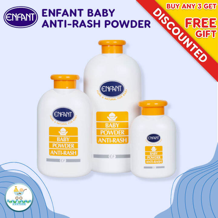BFCM Enfant Pure and Natural Baby Anti-Rash Powder | Lazada PH