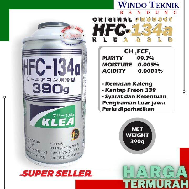 FREON KLEA HFC GOLD R134A REFRIGANT | PREON KLEA HFC GOLD KEMASAN ...