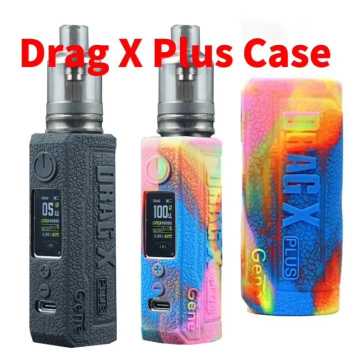 【Drag X Plus】Silicone Cover for Drag X Plus 100W mod pod Case Skin ...