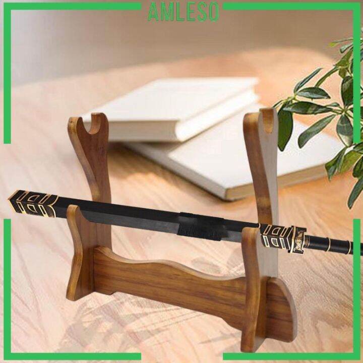 Samurai Sword Display Stand Holder Rack for Wakizashi Katana Tanto ...