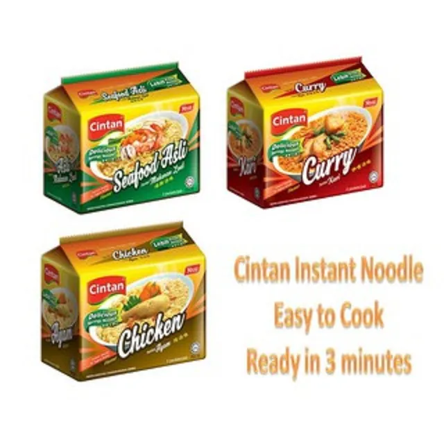 Cintan Instant Noodle Assorted Flavour (75g x 5's) | Lazada
