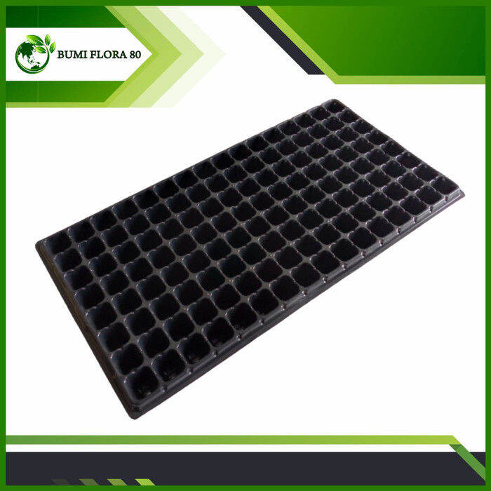 Tray Semai 128 lubang / pot tray/ pot Semai/ seedling tray/ hidroponik ...