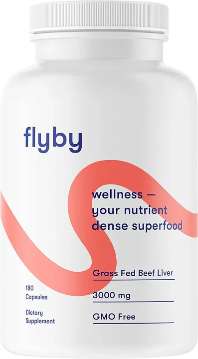 Grass Fed Beef Liver (180 Capsules - 3000 mg) – Iron, Vitamin A, Amino ...