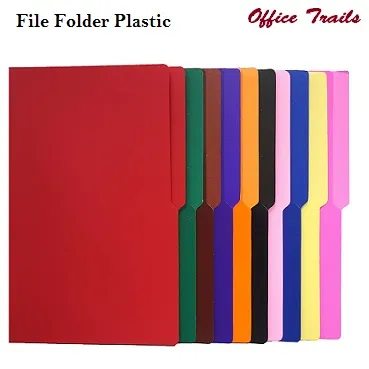 File Folder Plastic Colored Sold Long Per 12 Pieces | Lazada PH
