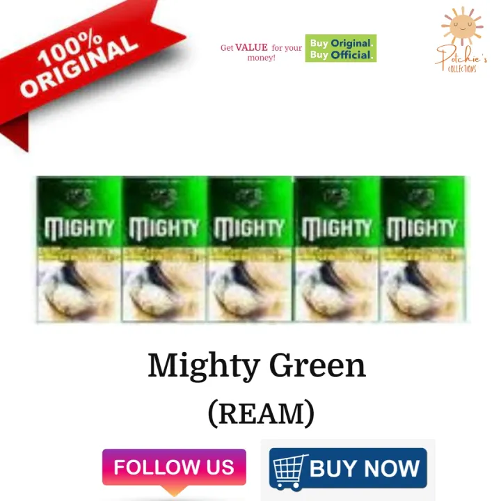 Mighty Green Ream (10 Packs, Flip-top) | Lazada PH