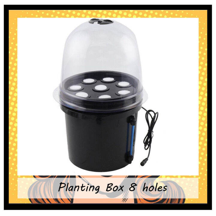 Hydroponics Seedling & Cloning System Aeroponic Propagation Kit 8 Plant ...