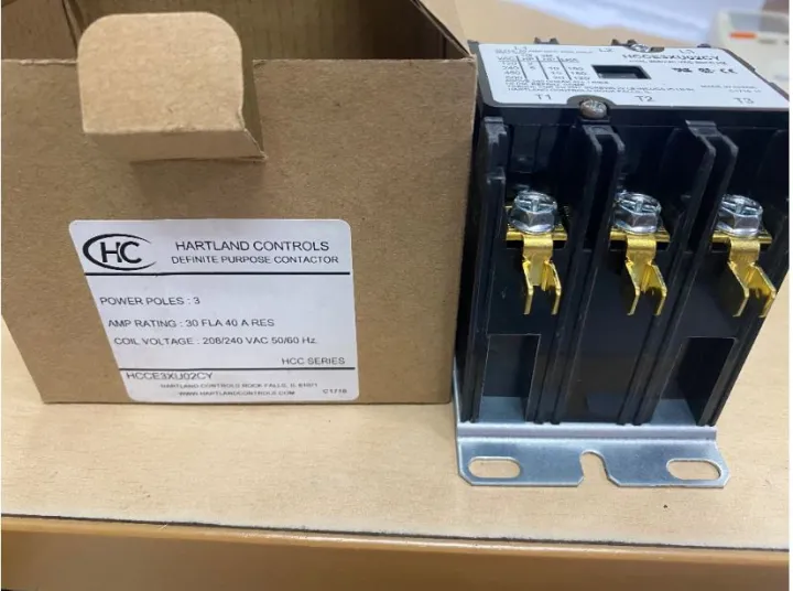 Magnetic Contactor Coil 208-240 Volts / 3 Pole - 30 FLA - 40 Amp for ...