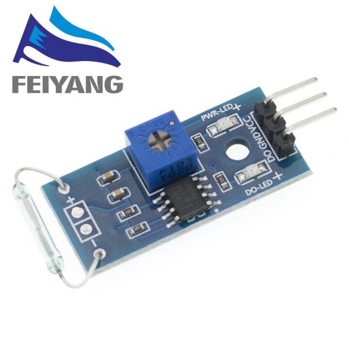 Reed Sensor Module Magnetron Module Reed Switch MagSwitch For Arduino ...