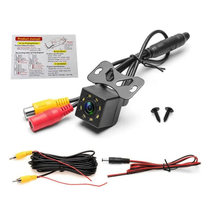 Car Rear View Reversing HD Camera Back Up Parking I8O2 | Lazada.co.th