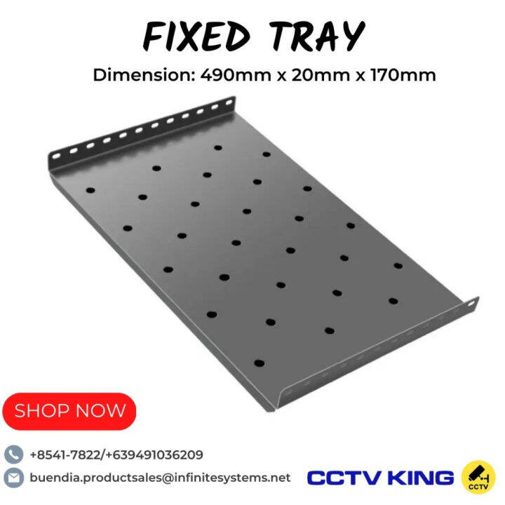 ♟Fixed Server Rack Tray for Network Rack Data Cabinet 6u,9u 12u ...