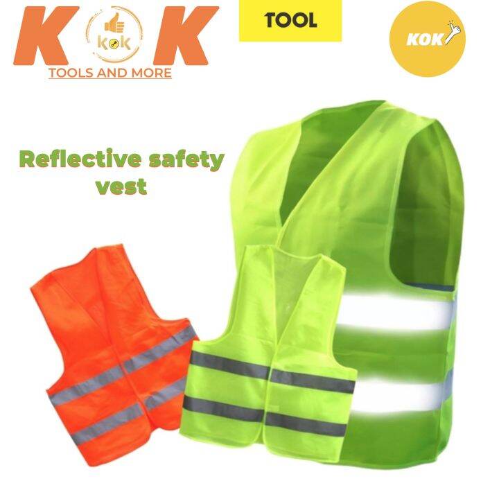 Reflective safety vest vest engineering traffic construction site ...