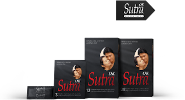 KONDOM SUTRA OK 3s 12s 24s Dilengkapi dengan pelumas khusus yang bikin ...