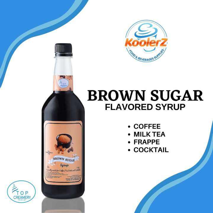 Top Creamery Brown Sugar Syrup 1kg | Lazada PH