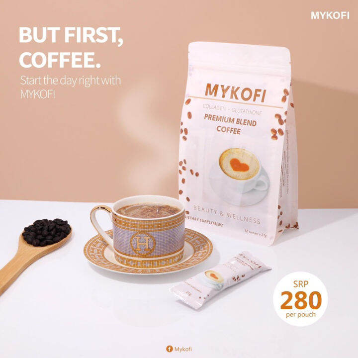 ♣MYKOFI COLLAGEN+ GLUTATHIONE PREMIUM BLENDED COFFEE BY Jaynes Jewels ...