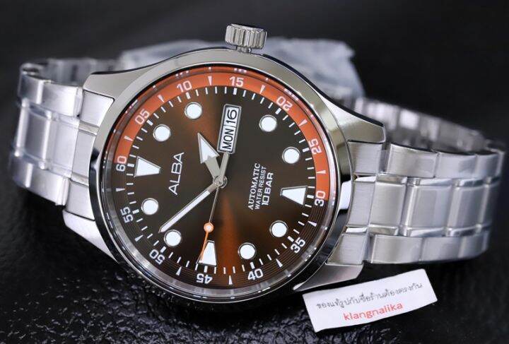 klangnalika-นาฬิกา Alba Automatic รุ่น AL4255X1 | Lazada.co.th