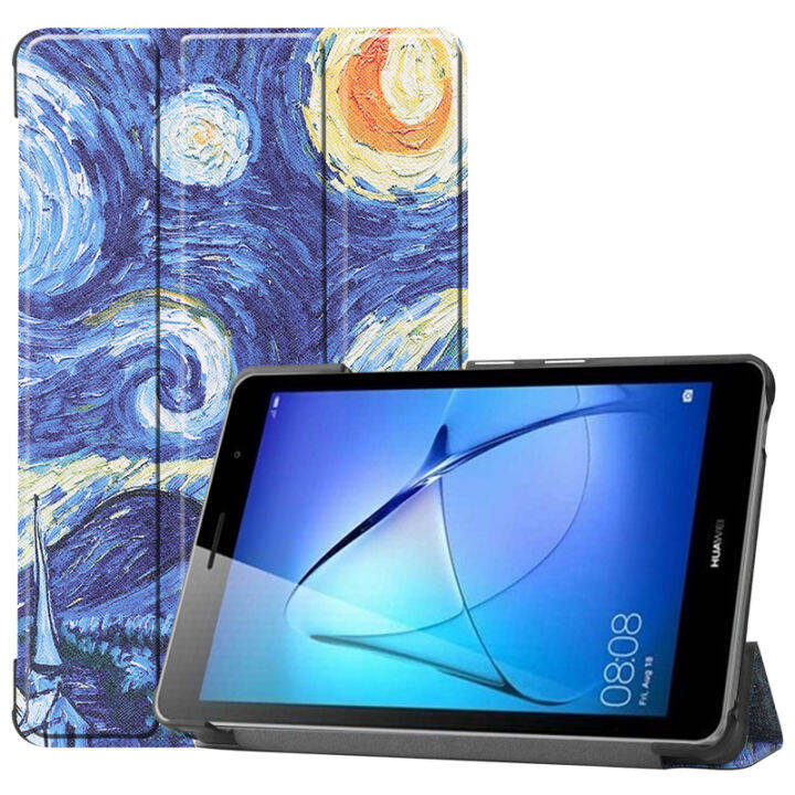 สำหรับ Huawei MatePad T8ทาสีปก T 8 KOB2-L09 Kobe2-L03ยึดเคสหนัง ...