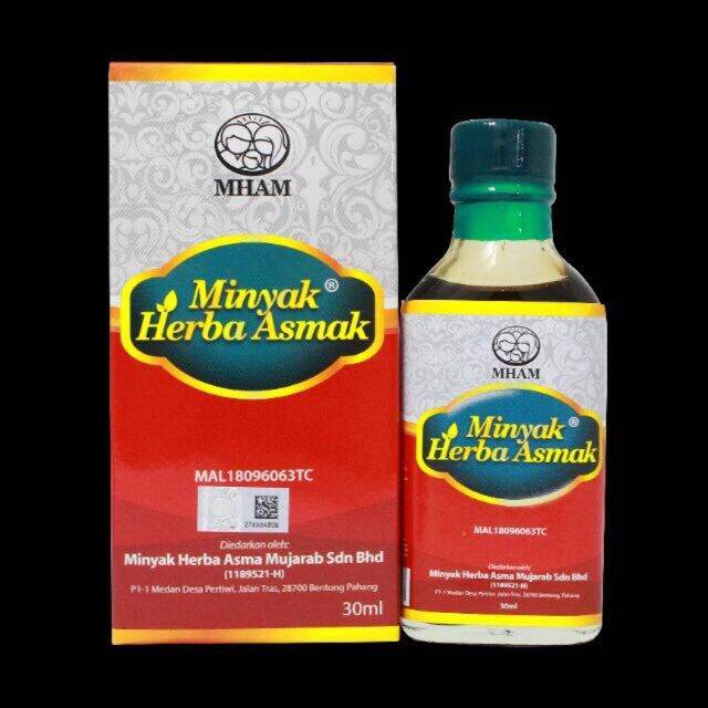 MINYAK HERBA ASMAK 30ml | Lazada