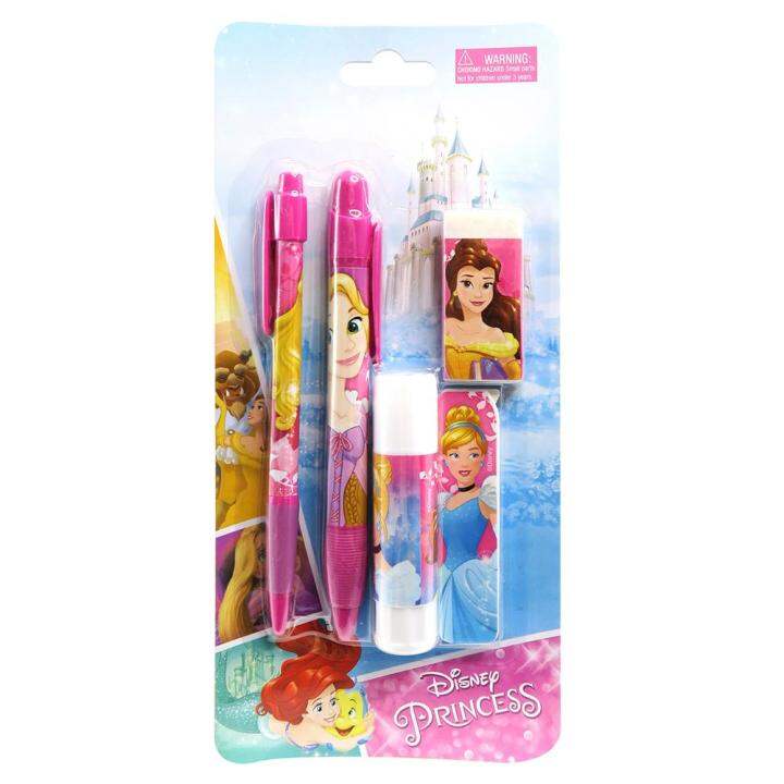 DISNEY PRINCESS 5 IN 1 STATIONERY SET | Lazada