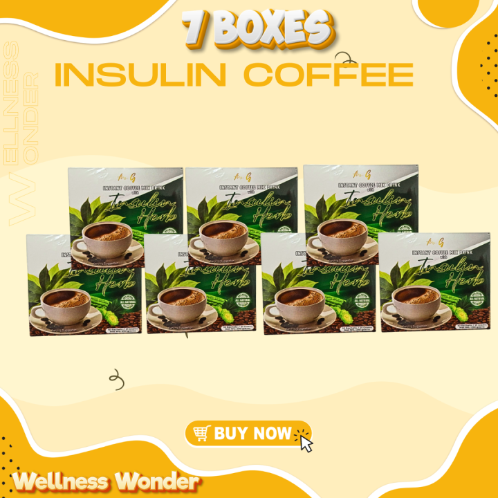 Wellness Wonder 10 Boxes Insulin Coffee | Lazada PH