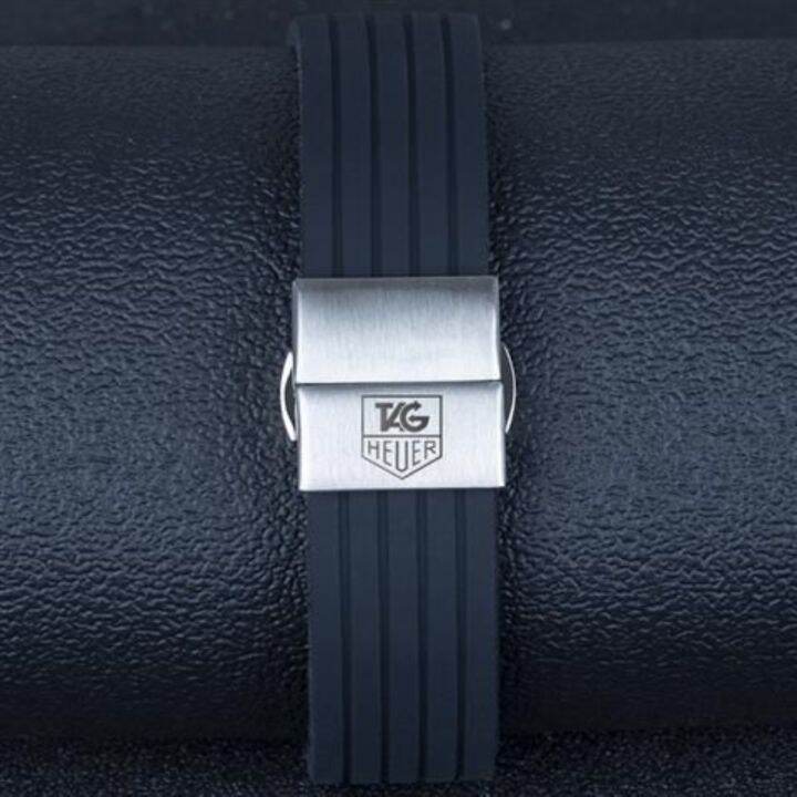 สายนาฬิกาซิลิโคน TAG Heuer ปรับให้เข้ากับ F1 Monaco Race Series Men's ...