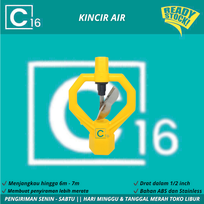Kincir Air Kuning 825 (Sprinkler / Sprinkle / Kincir Air) Sprinkle ...